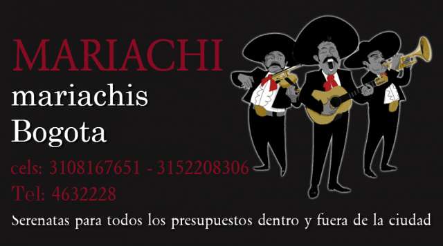 Mariachis económicos en bogta en Bogotá - Otros Servicios | 398613